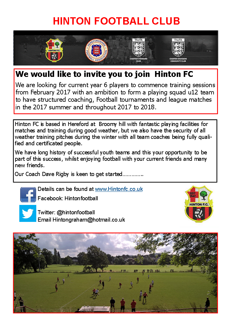 Hinton Football Club